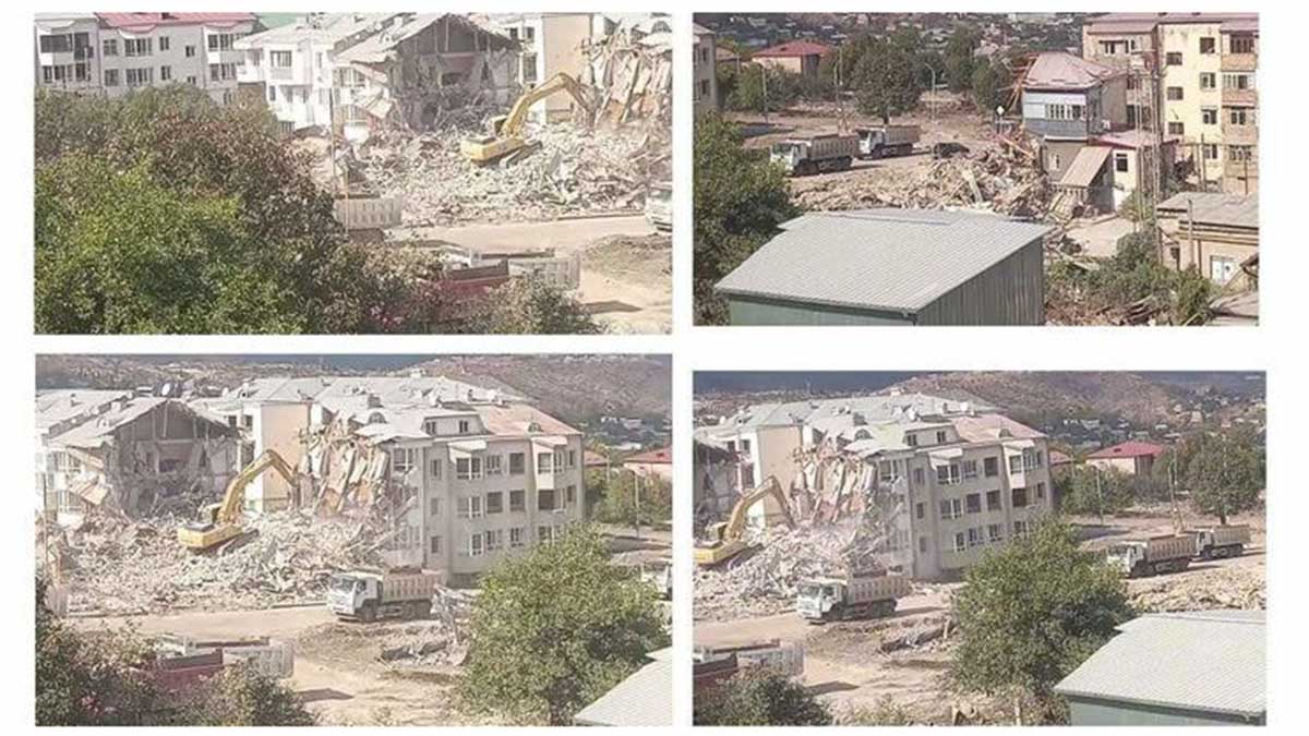 Artsakh Launches Data Collection on Azerbaijani Destruction of Homes ...