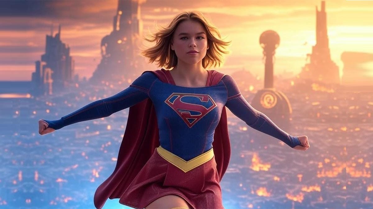 Fan Art Sparks Excitement for Milly Alcock’s Supergirl in the DCU – Azat TV