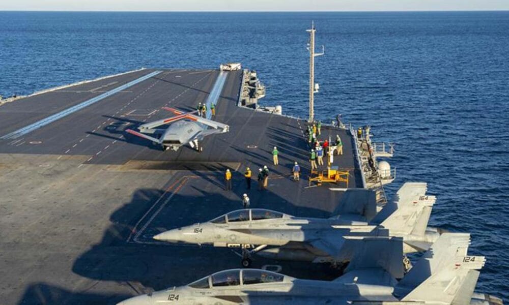 Expanding the Reach of Naval Power: The MQ-25’s Carrier Deck Triumph – Azat TV