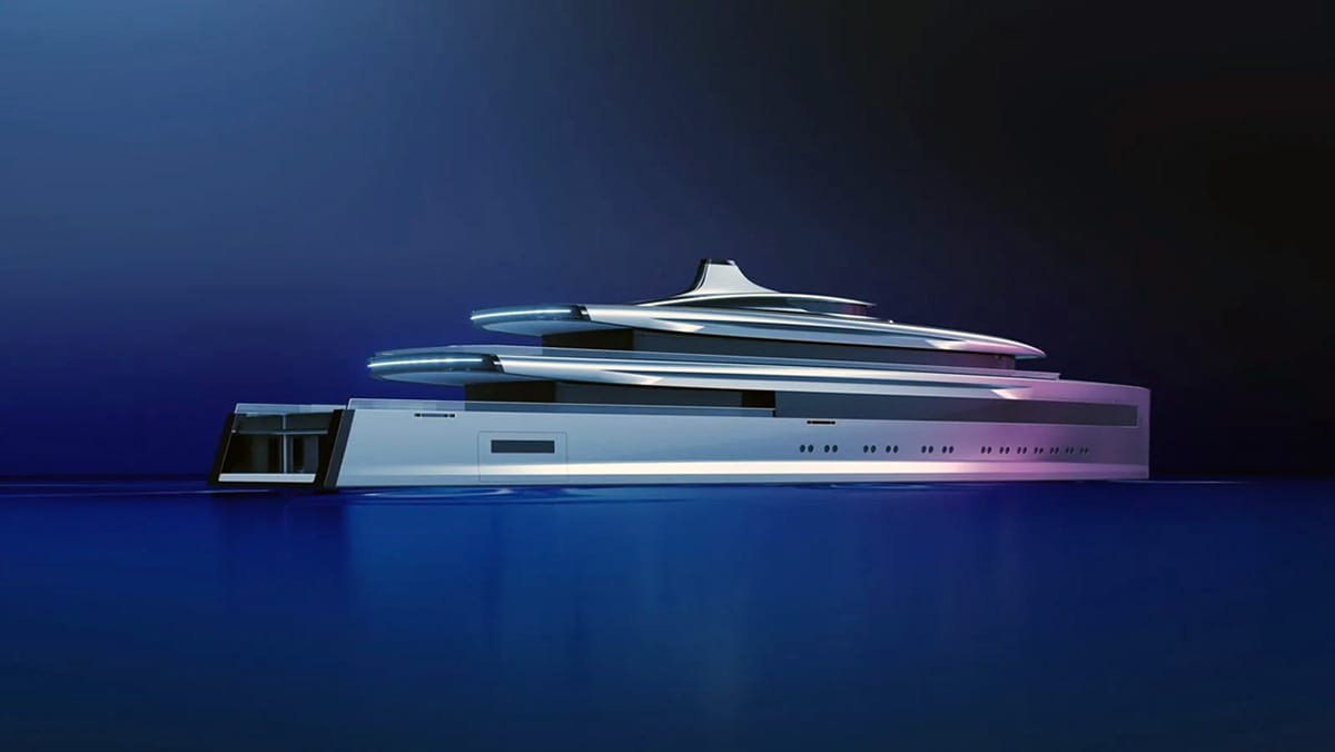 Stratos Superyacht: Automotive Design Meets Maritime Luxury in Striking ...