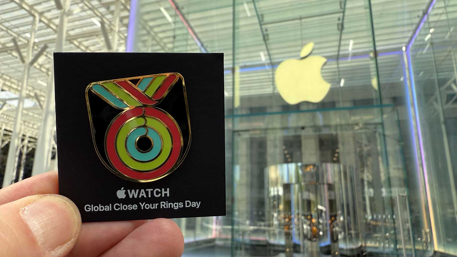 Apple Offers Free Limited-Edition Pin for Global Close Your Rings Day ...