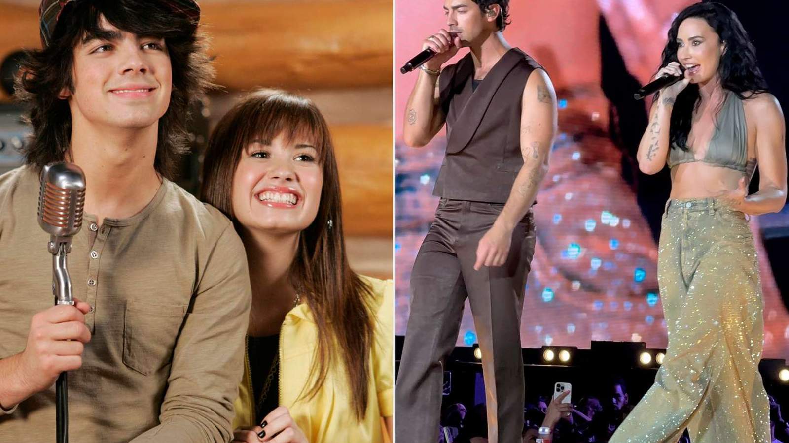 Demi Lovato and Joe Jonas Reunite for Nostalgic ‘Camp Rock’ Performance ...