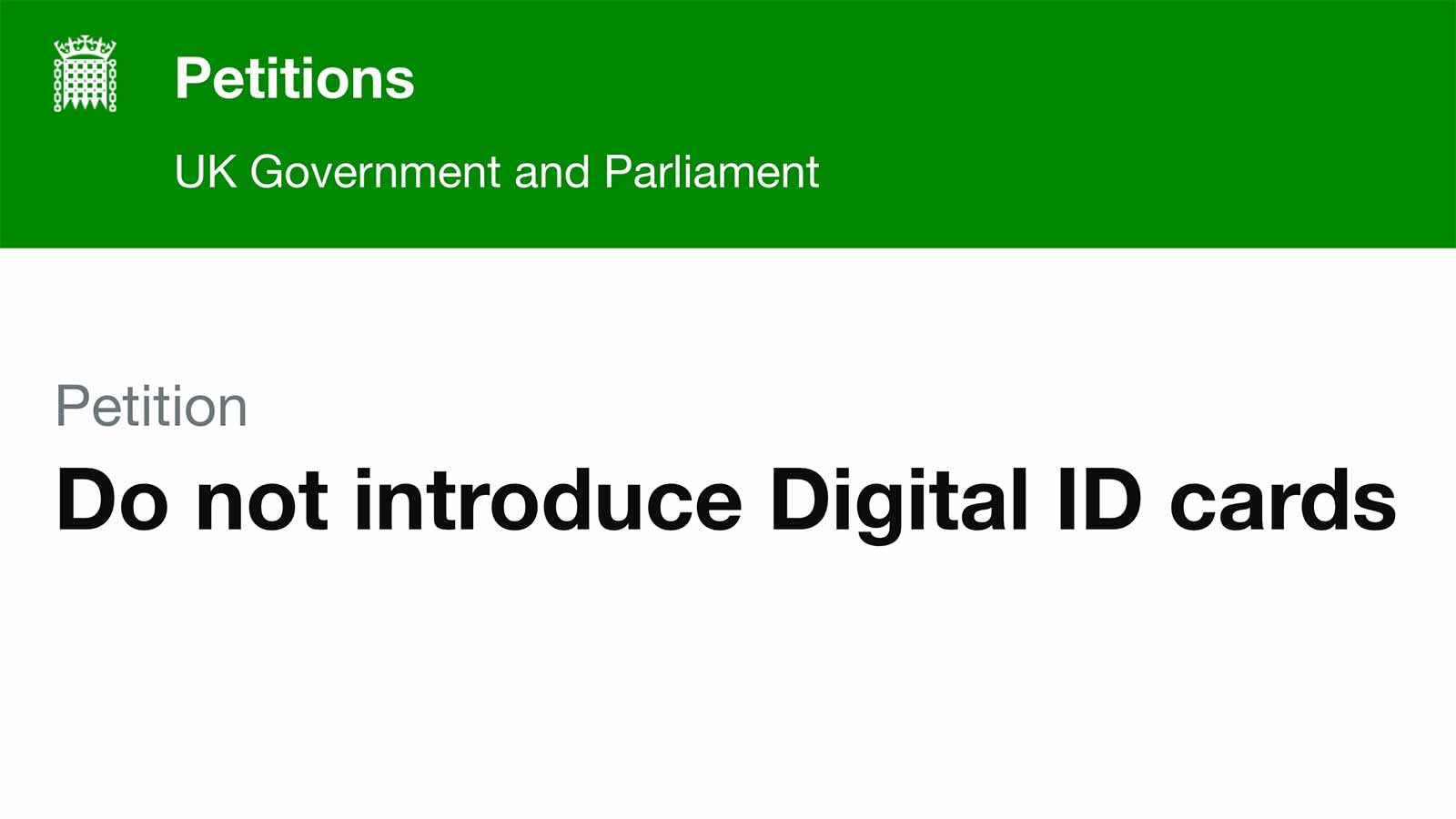 UK Faces Public Backlash as Digital ID Petition Surges Past 1,500,000 – Azat TV