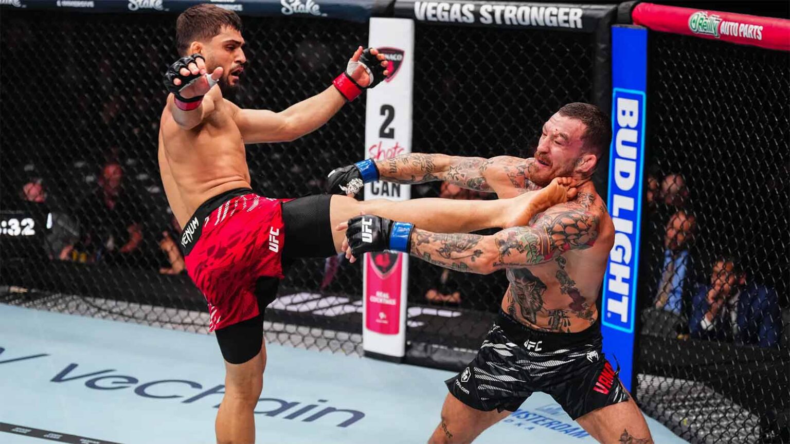 Ramiz Brahimaj Submits Austin Vanderford with Second-Round Guillotine ...