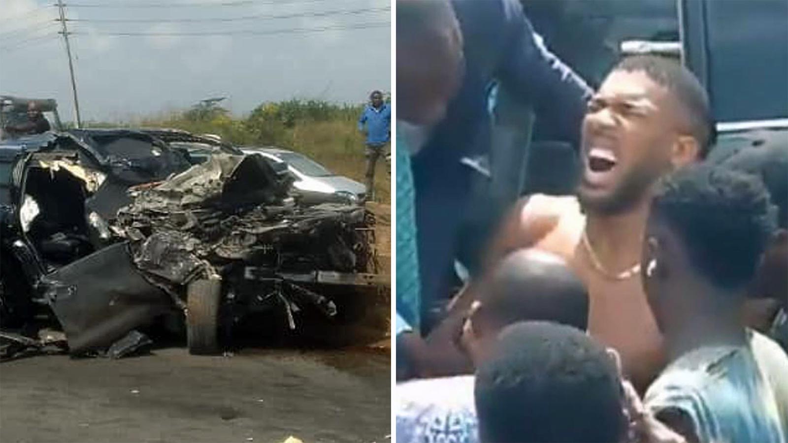 Anthony Joshua Car Crash in Nigeria: Two Dead, Boxer Stable After ...