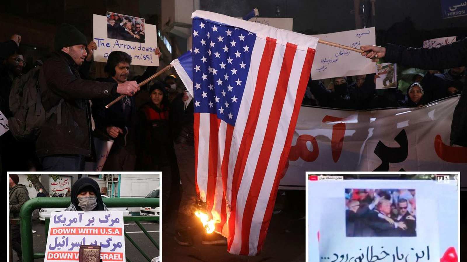 Iran State TV Airs Trump Assassination Threat Amidst Escalating ...